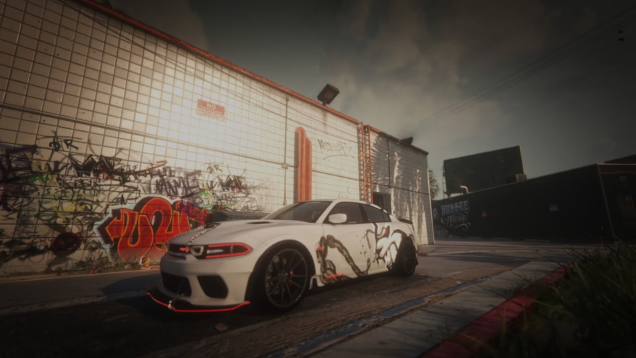 Custom Hellcat Chargers | GTA 5 - YouTube