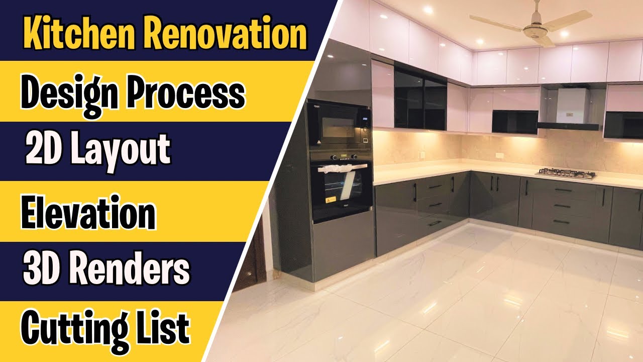 Kitchen Renovation Design Process Explained | Handyhand.pk Lahore - YouTube
