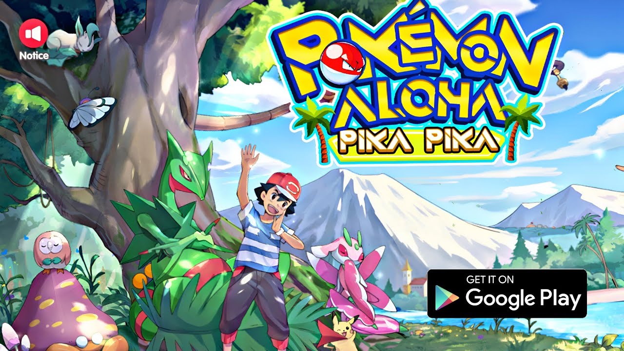 How to download Pokemon aloha pika pika on Android | Pokemon new game ...