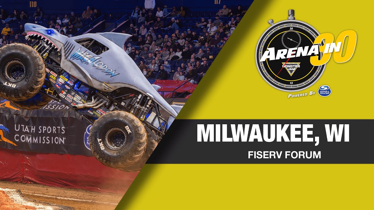 Monster Jam: Arena in 30 - 2025 | Milwaukee - YouTube