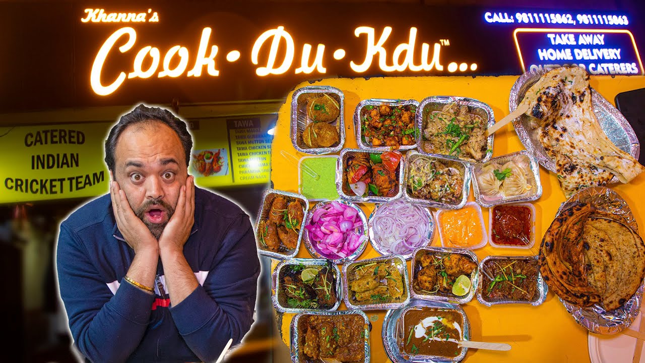 Indian Cricket Team's Favorite Place - Cook Du Kdu, Noida - YouTube