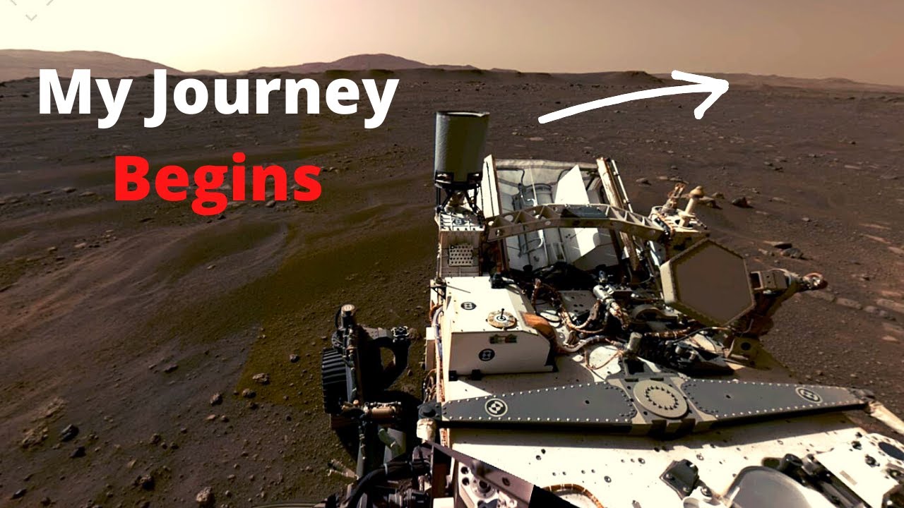 New footage from Perseverance - Journey on Mars (Montage) - YouTube