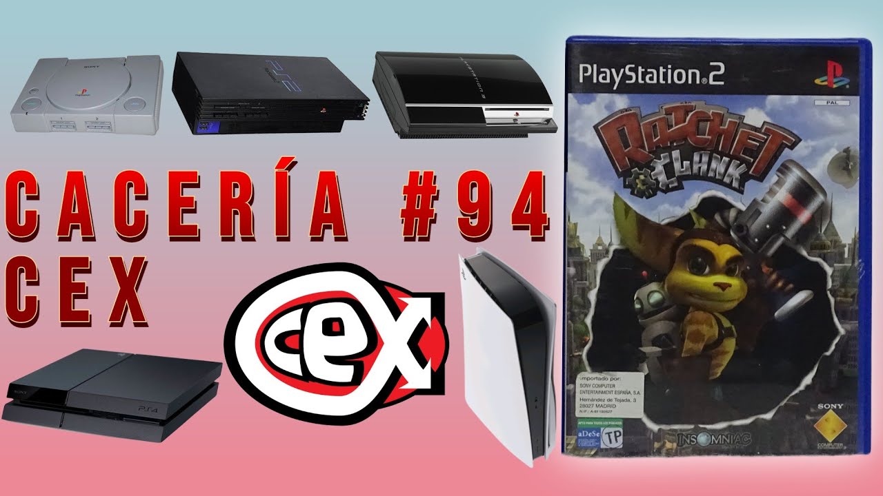 Cacería videojuegos de Ps1 a PS5 en Cex - YouTube