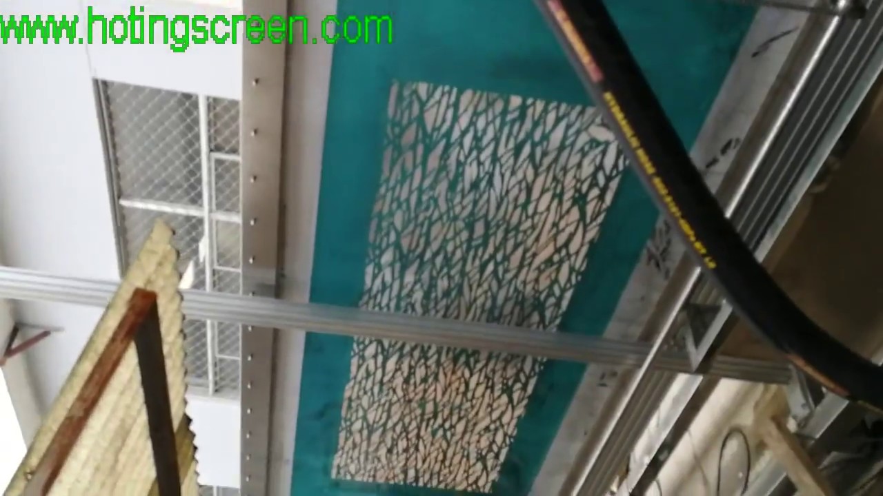 How to wash and develop large format screens in textile screen printing ...