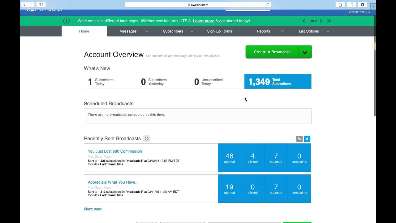 2015 "MCA Training" - How To set up Aweber update - "Mca Network ...