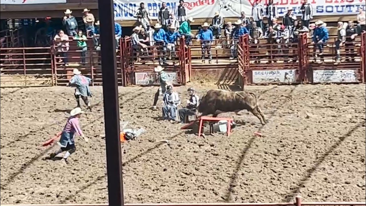 The Angola Prison Rodeo "Convict Poker" event - YouTube