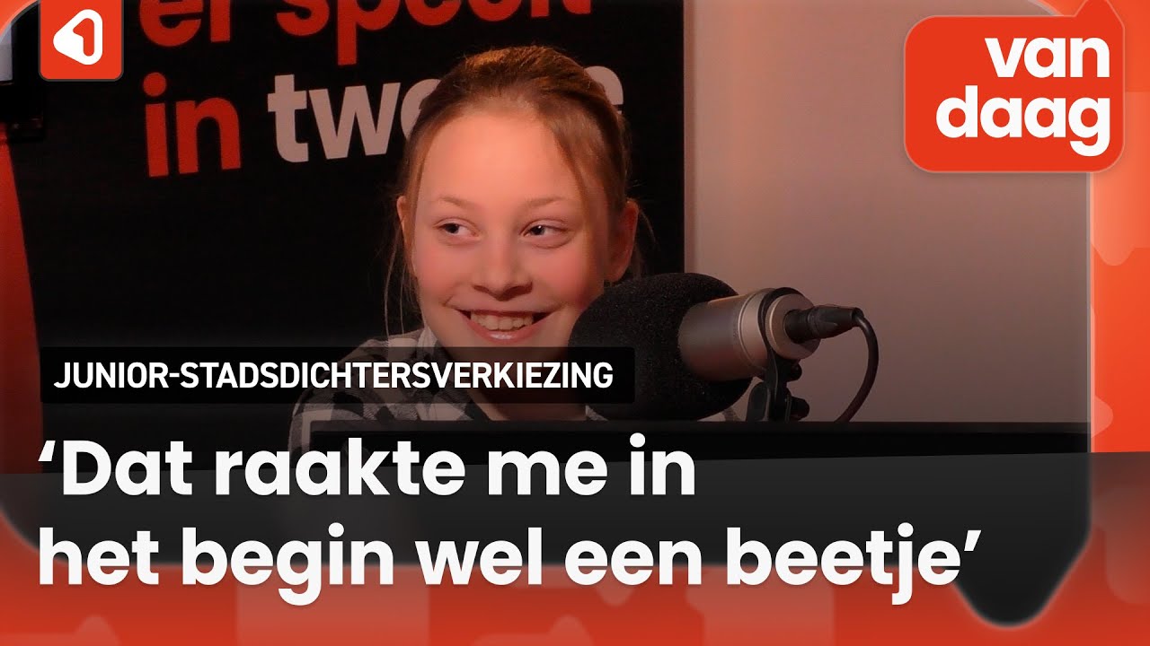 Benthe Blaak is de nieuwe junior-stadsdichter van Enschede - YouTube