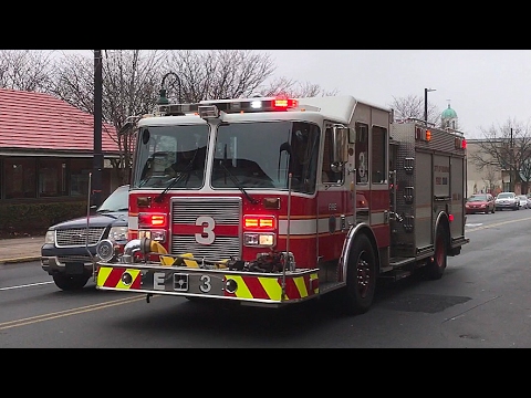 Reading Fire Department Engine 3 Responding 1/22/17 - YouTube
