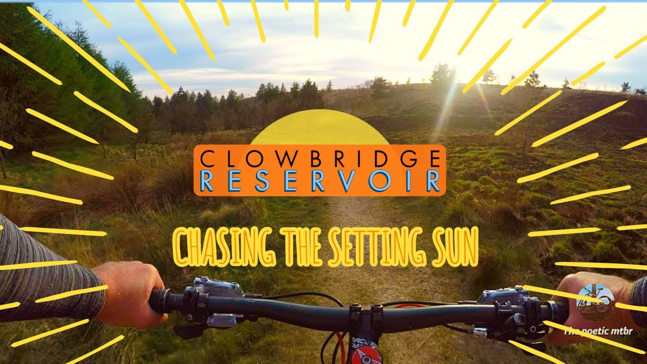 Mountain biking Clowbridge chasing the setting sun - Needless to say I ...