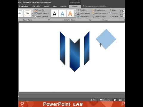 Design Professional Logo on PowerPoint #powerpointtutorial #powerpoint ...