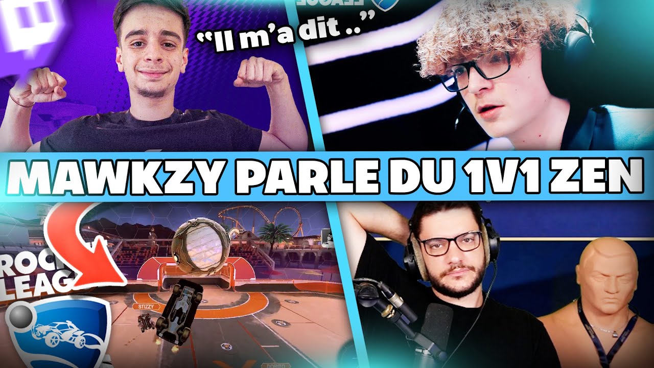 MAWKZY REVIENT SUR SA VICTOIRE FACE À ZEN - Best of Rocket League FR ...