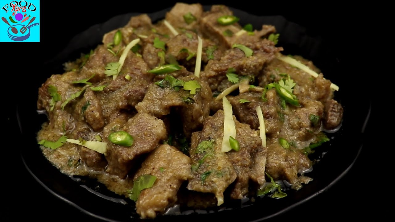 Namkeen Pyaz Gosht | Salty Mutton Onion | Peshawari Namkeen Gosht - YouTube