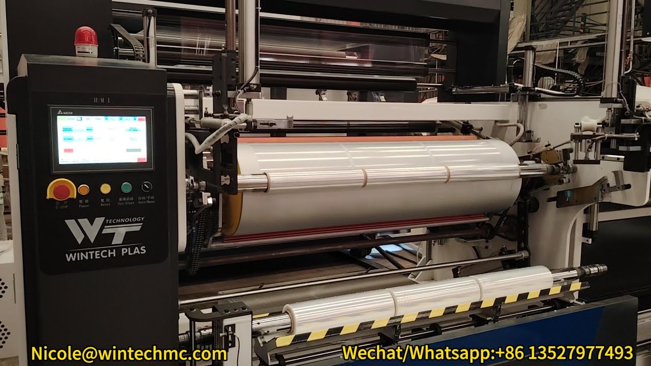 Excellenct New Design 1850mm Cast Pe Stretch Warp Film Machine, Hand ...