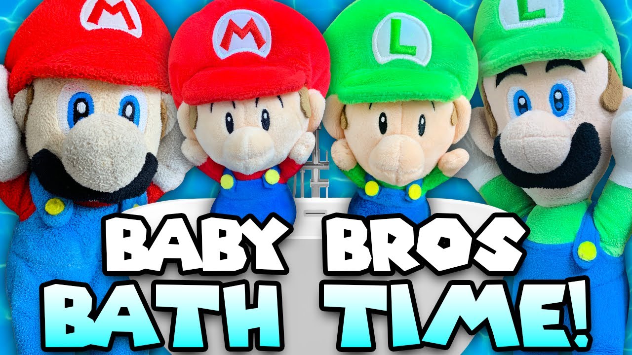 The Baby Bros Bath Time! - Paper Mario Bros - YouTube