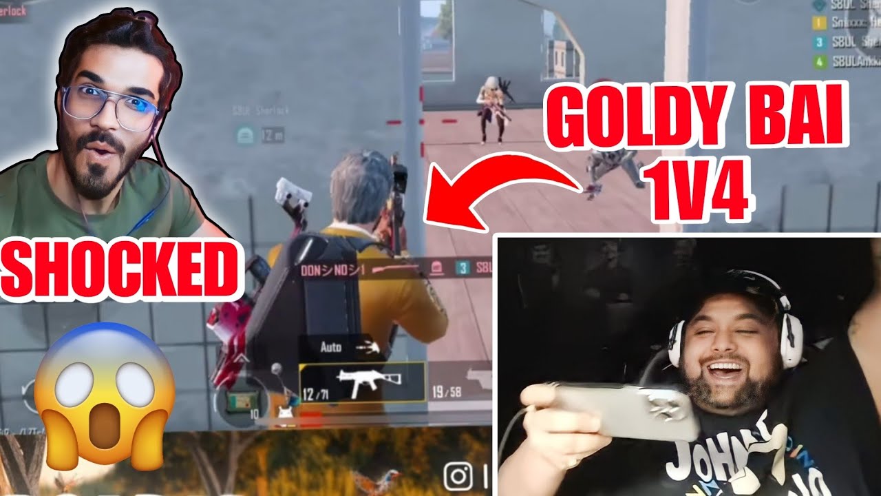 Goldy Bhai Couldn’t Believe He Clutched Whole Squad🥵🤩 - YouTube