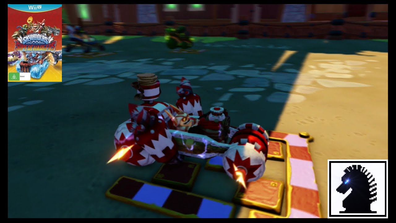 Wii U Skylanders SuperChargers - Land Racing Action Pack - YouTube