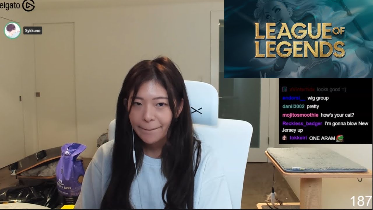 Kkatamina Plays League of Legends with Sykkuno,Peterpark, Natsumi etc ...