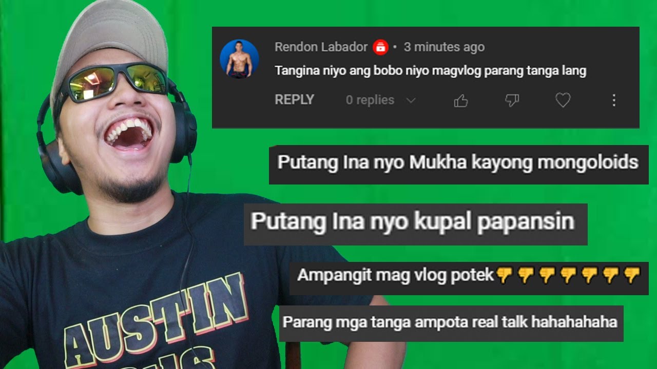 BOBO TALAGA SI RENDON LABADOR REAL TALK! | INUTIL READS HATER COMMENTS 3 - YouTube