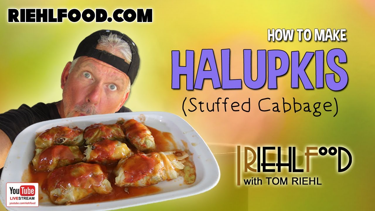 How to Make Halupkis (Stuffed Cabbage Rolls) - YouTube