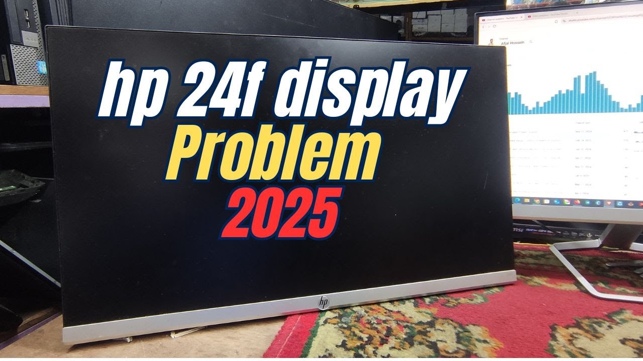 hp borderless 24f monitor display problem 2025 | Created by Afjal ...