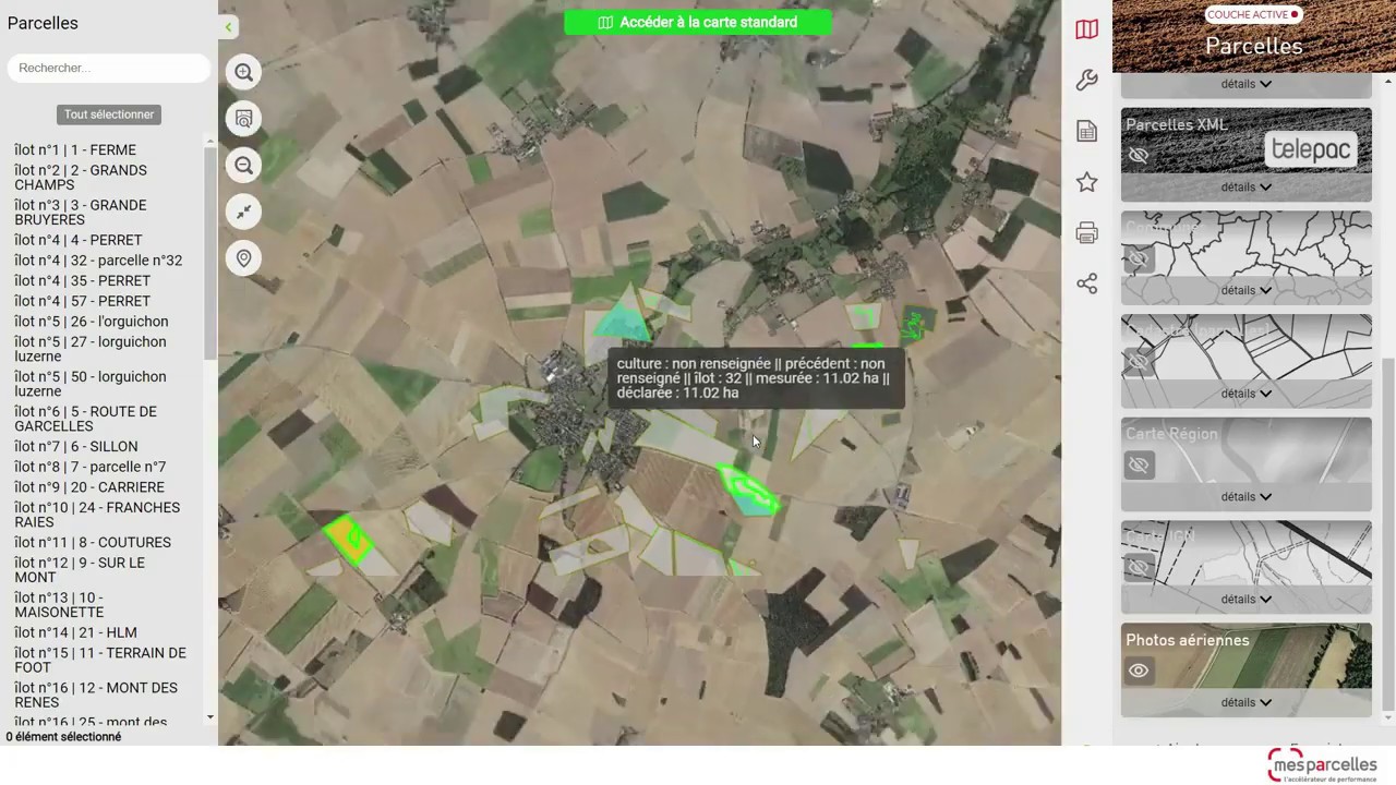 Tuto cartographie Mes Parcelles - CA Pays de Loire - YouTube