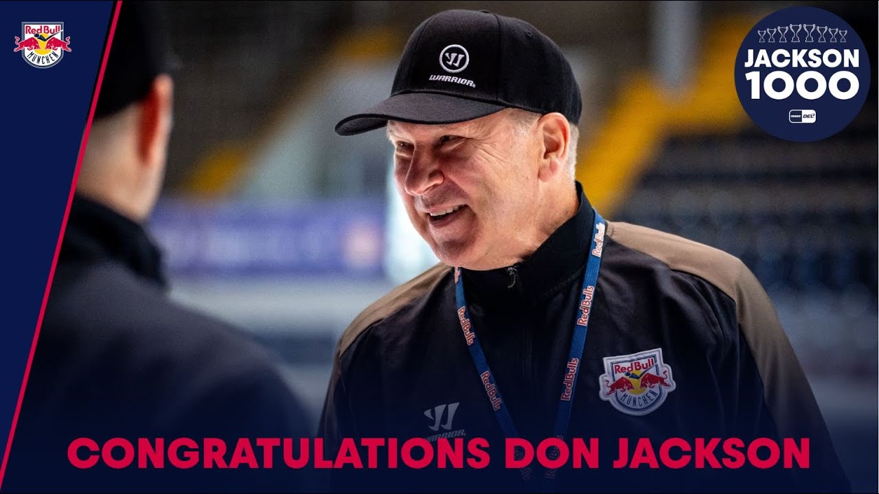 Gratulation Red Bull München Coach Don Jackson | Grüße zum Jubiläum ...