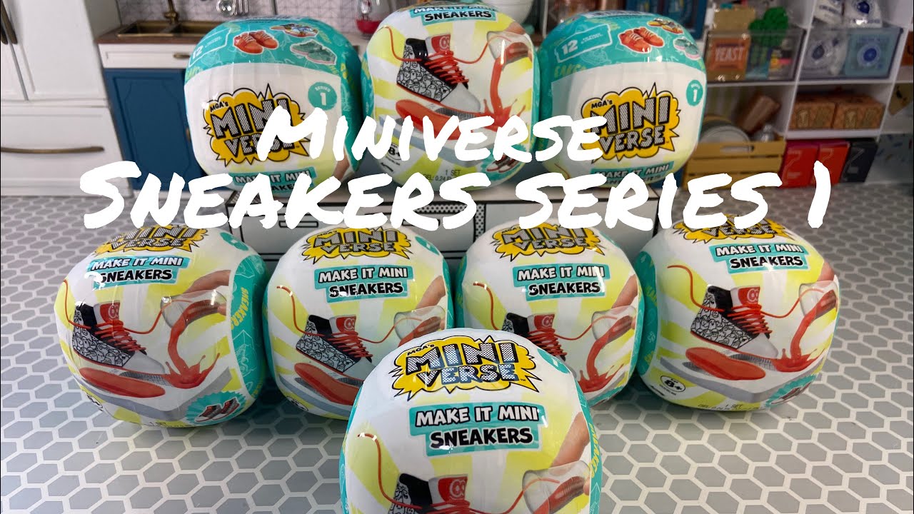 *NEW MiniVerse Sneakers series 1 Unboxing - YouTube