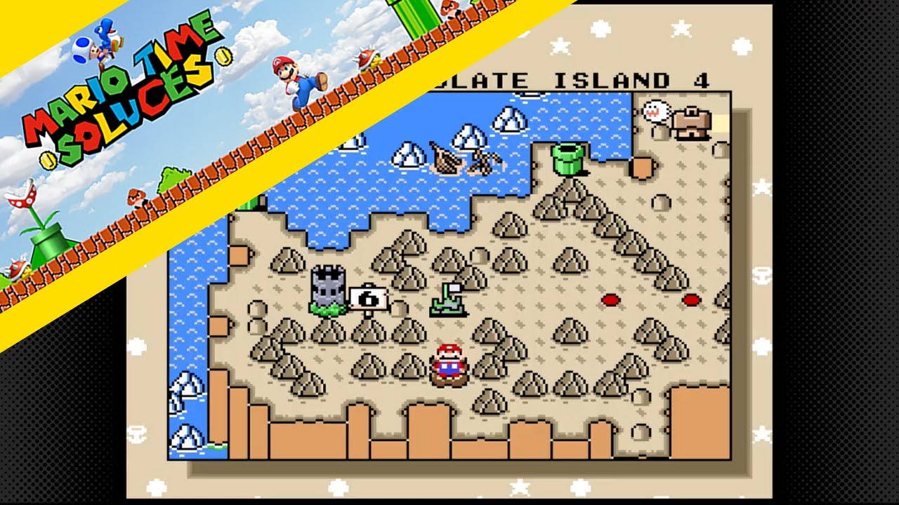 SOLUCE Super Mario World SNES / Chocolate Island 4 (Ile chocolat 4 ...