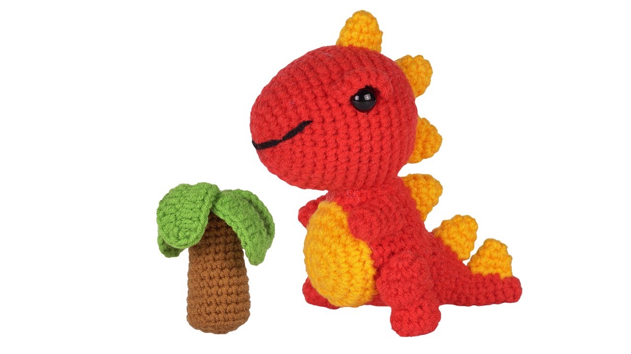 Little Tree-12: How to crochet the tree trunk? - YouTube