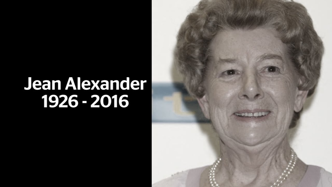 Coronation Street actress Jean Alexander dies aged 90 - YouTube