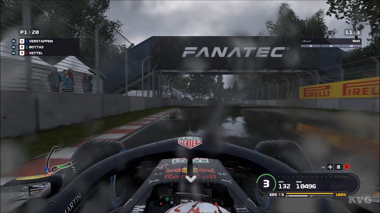 F1 2019 - Rain Gameplay (PC HD) [1080p60FPS] - YouTube