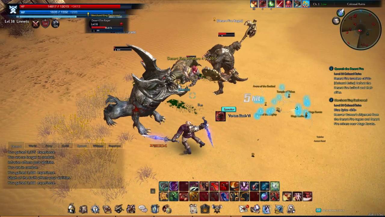 Merchant King Dethroned Quest TERA - YouTube