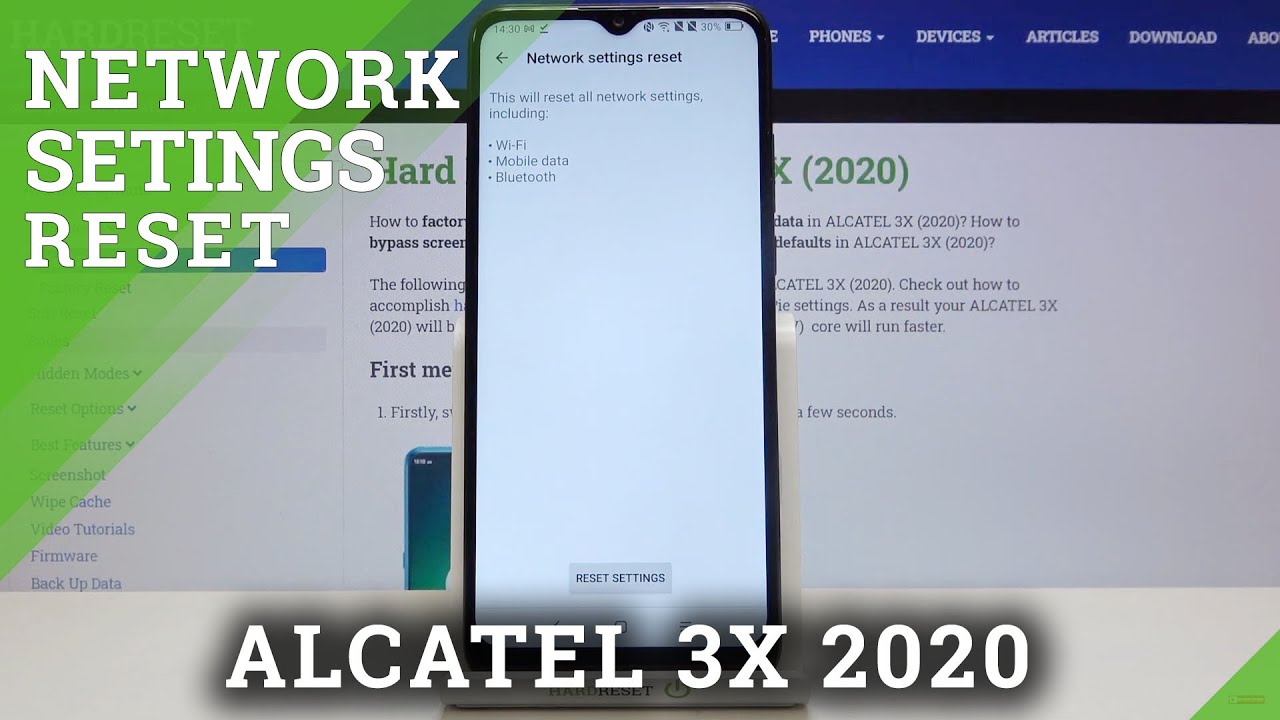 Network Configuration on ALCATEL 3X 2020 – Network Settings - YouTube