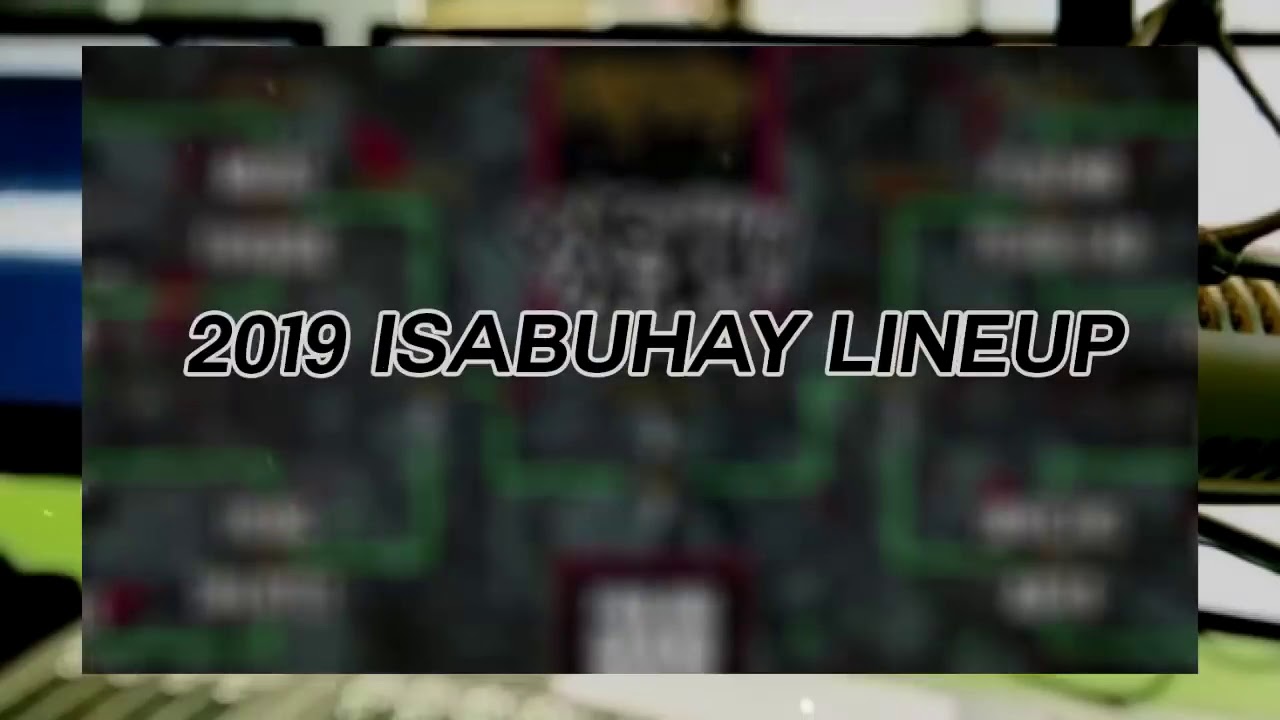 Isabuhay 2019 Line-up ABANGAN!! - YouTube