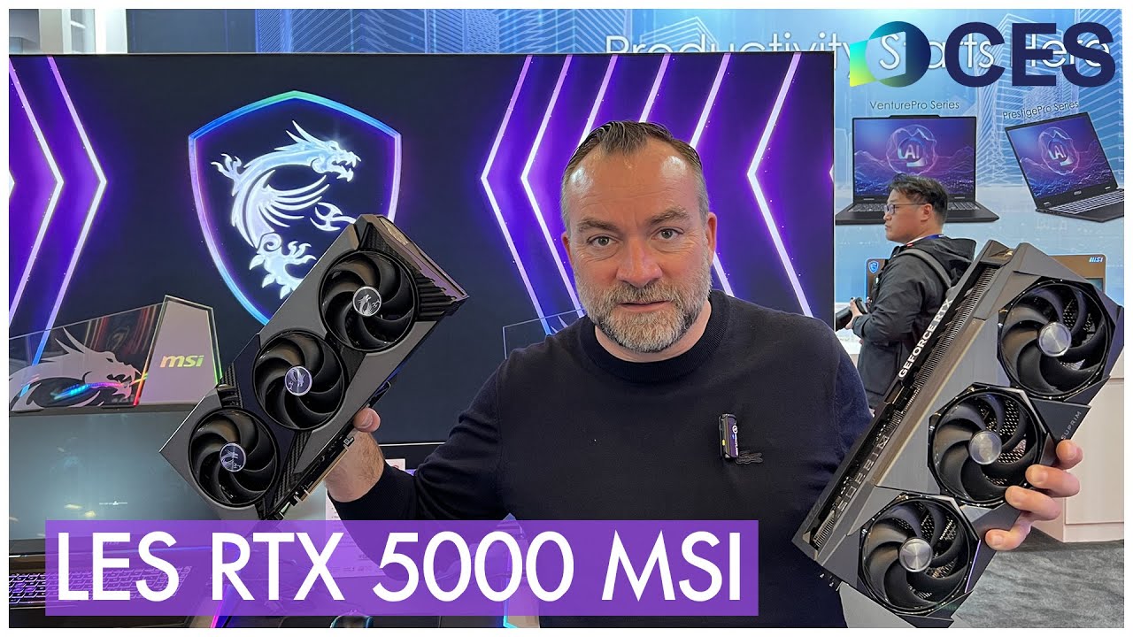 MSI se lâche GRAVE de chez GRAVE sur les GeForce RTX 5000 !!! - YouTube