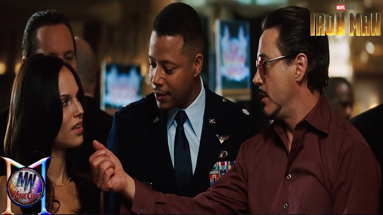 Iron Man (2008): Tony Stark as a playboy - Iron Man opening scene ...