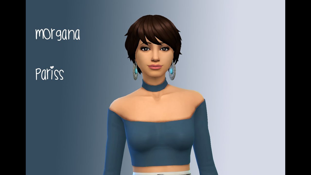 Sims 4: Create A Sim: Meet Morgana - YouTube