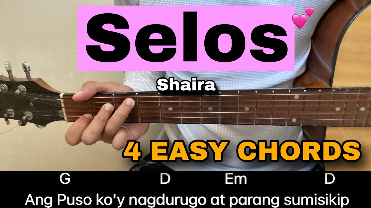 Selos - Shaira | EASY GUITAR TUTORIAL - YouTube