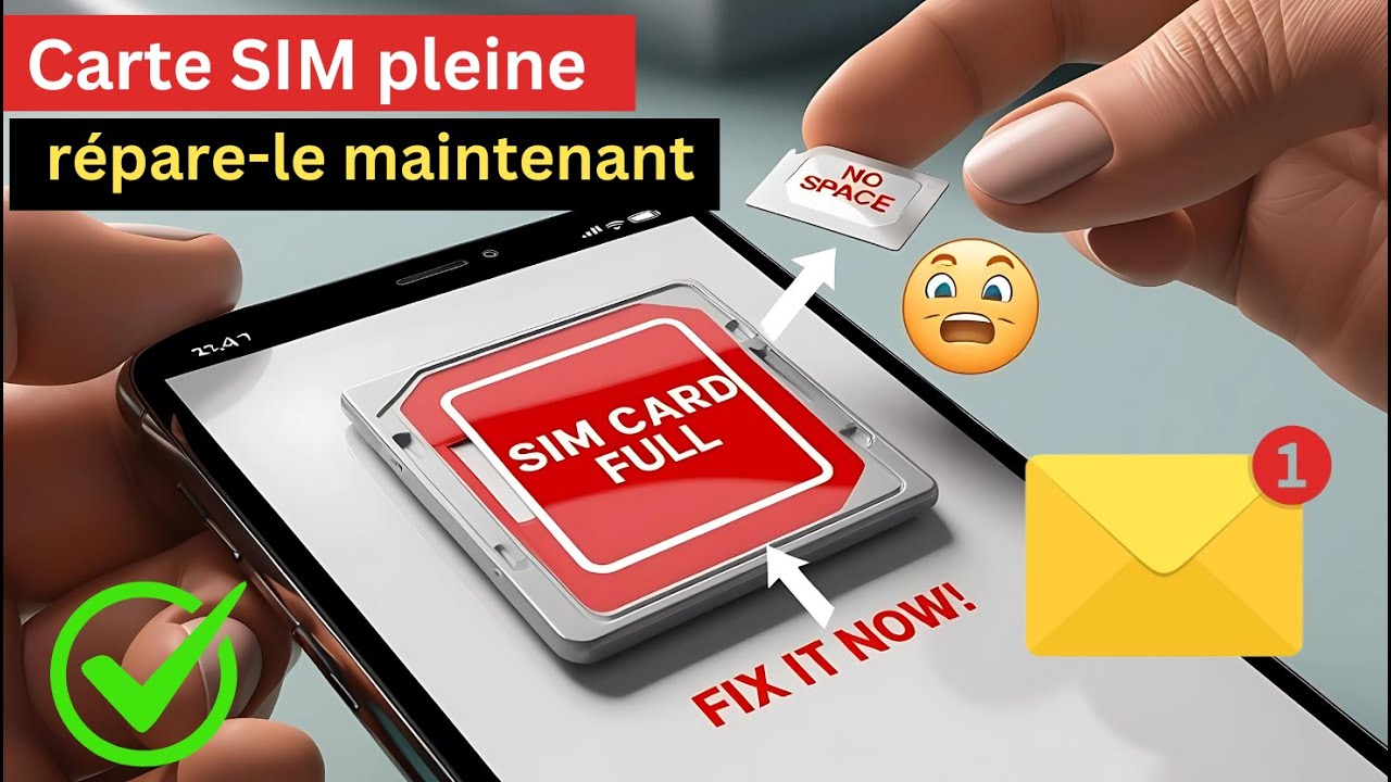 Comment réparer le stockage de la carte SIM est plein Plus d'espace ...