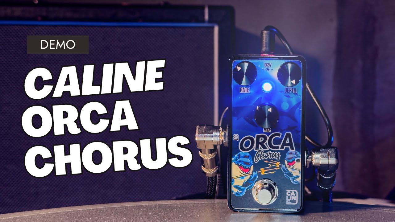 Caline G-003 Orca Chorus guitarpedal - YouTube