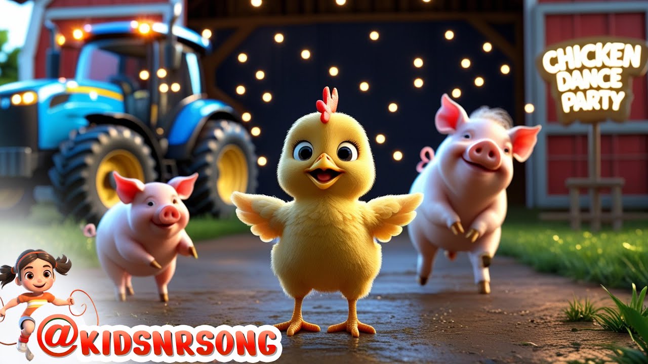 Baby Chicken Dance Kids Song | Fun Dance Party for Kids - YouTube