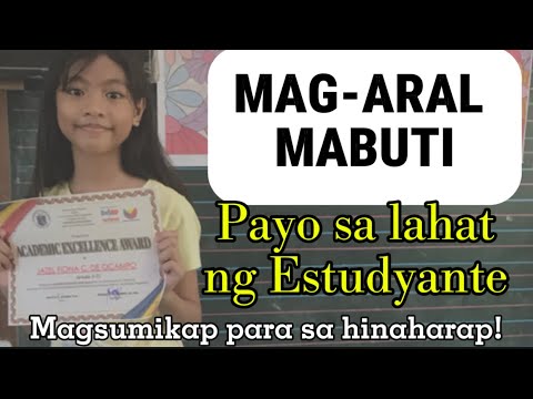 MAG-ARAL MABUTI | PAYO SA LAHAT NG ESTUDYANTE! | Importante and ...