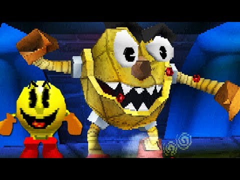 Pac-Man World (PS1) All Bosses (No Damage) - YouTube