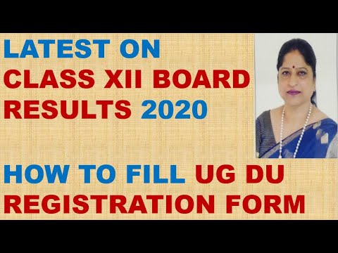 Class XII Results 2020 - CBSE Latest news & Guidelines to fill UG DU ...