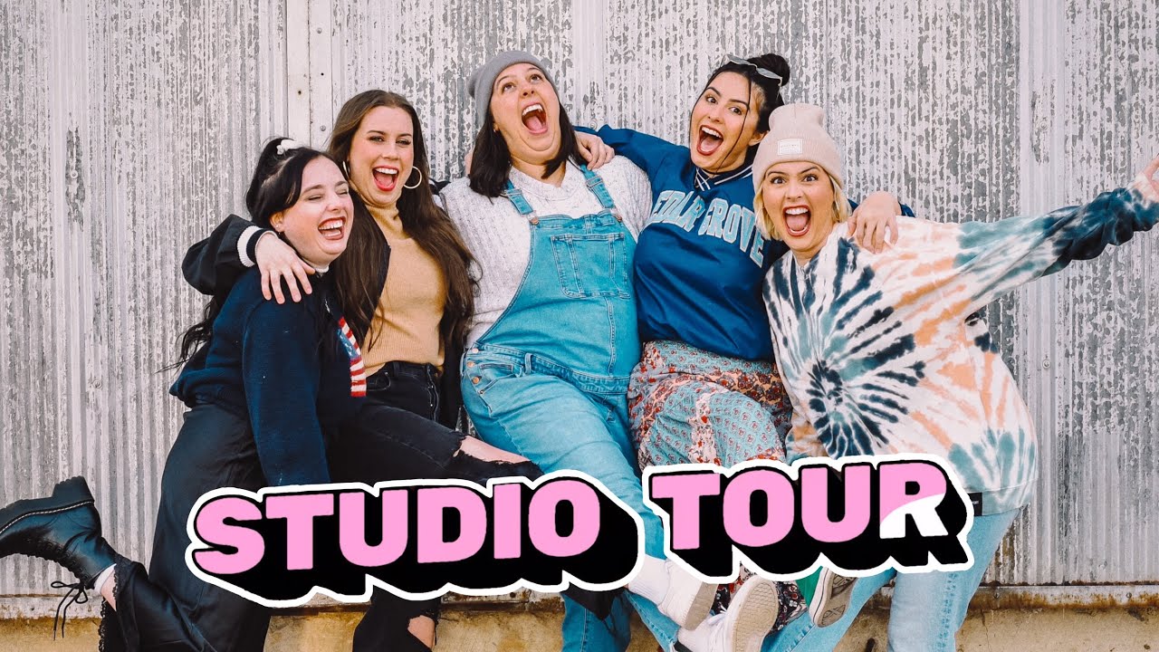 CIMORELLI STUDIO TOUR | Showing you where we film and record! - YouTube