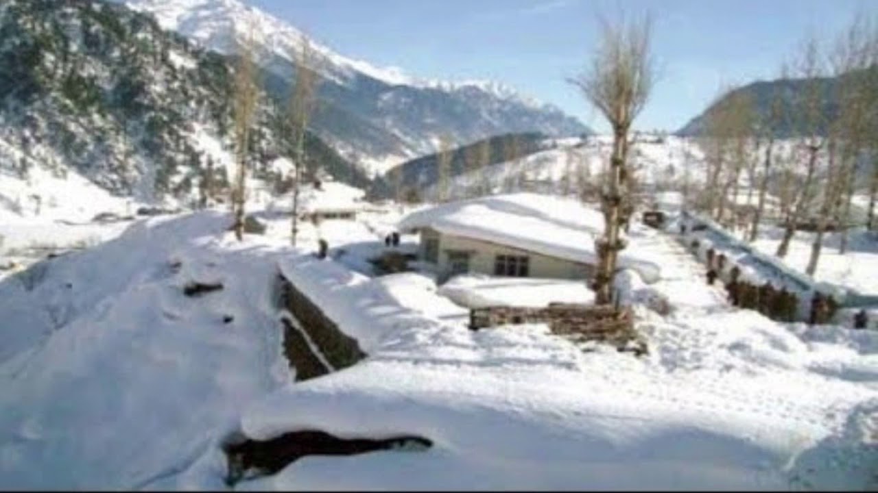 Kalam Valley Swat KPK 2020 SNOWFALL - YouTube