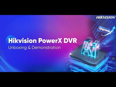 Unboxing & demo Hikvision PowerX DVR - YouTube