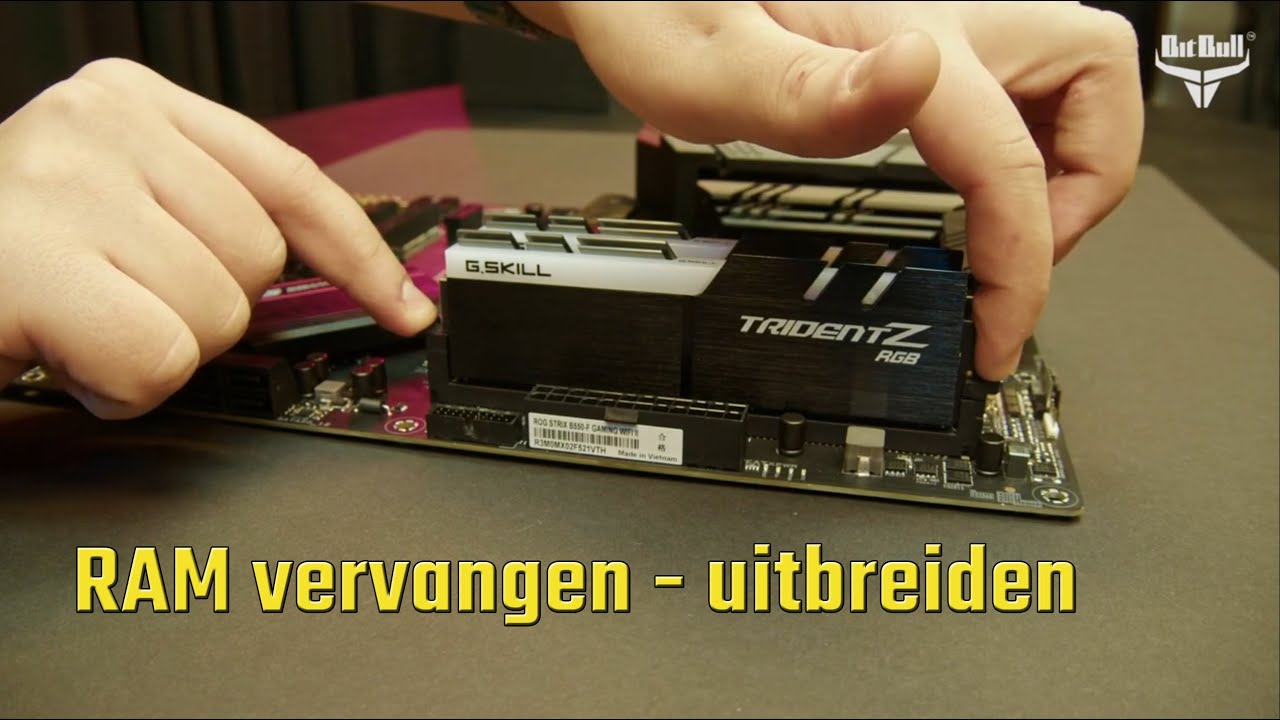 Hoe Je RAM Upgrade of Vervangt – Simpele Uitleg! - YouTube