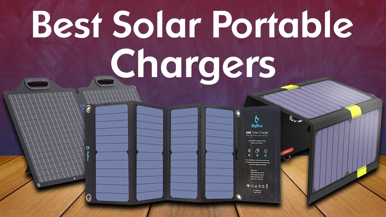 Best Portable Solar Chargers 2024 - Get all the power you need - YouTube