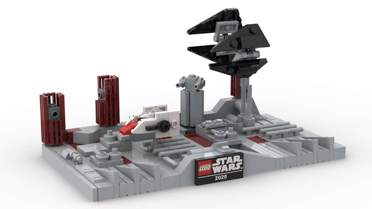 Lego 40407 Death Star II Battle Speed Build LDD by PLegoBB - YouTube
